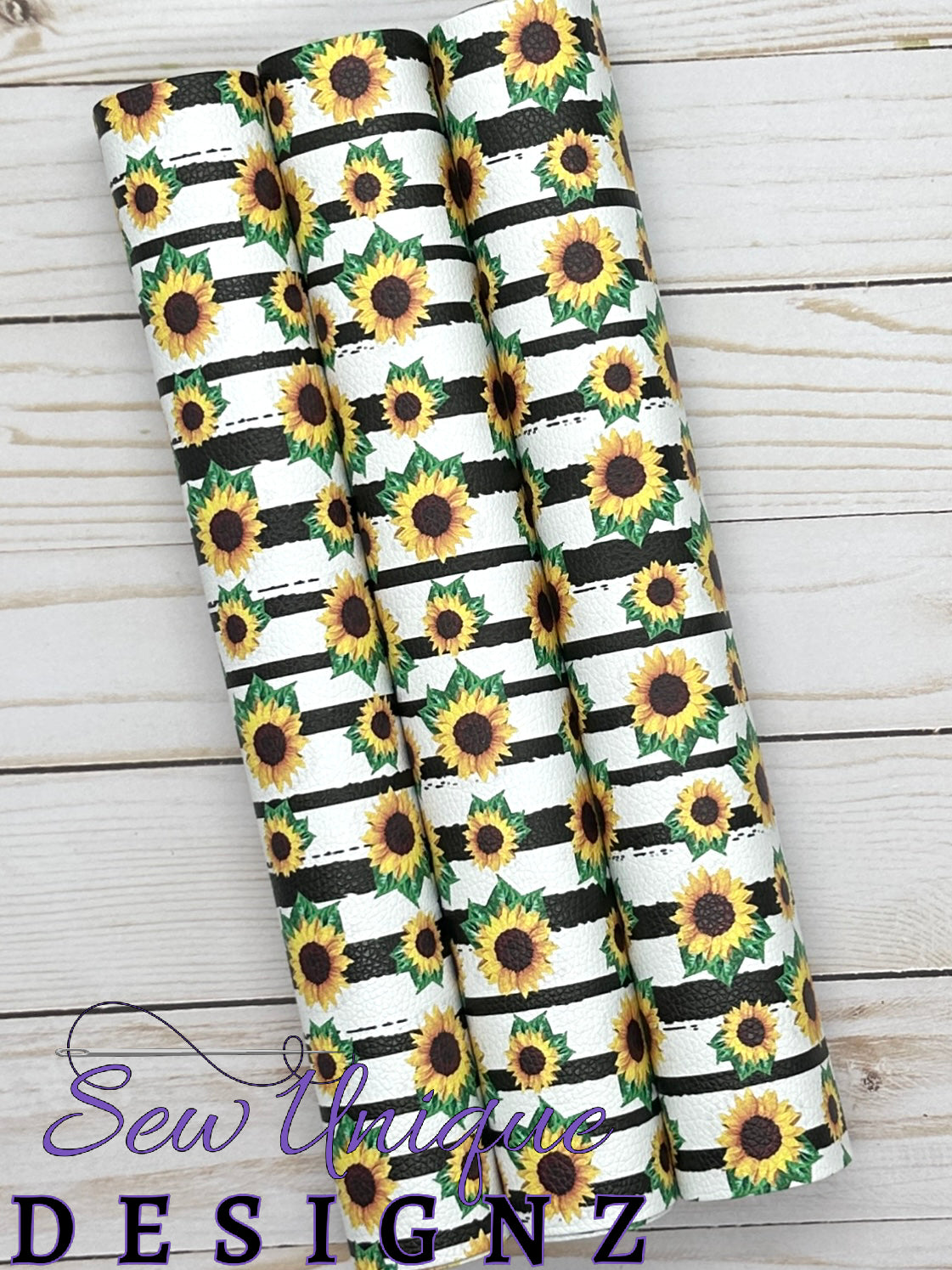 Sunflowers Printed Vinyl