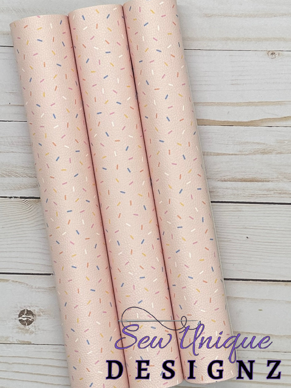 Pink Sprinkles Printed Vinyl